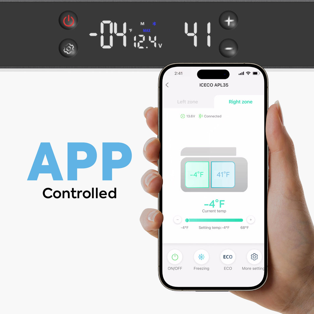 ICECO APL35 Portable 12V Aluminum Freezer – Best Compact Car Freezer ...