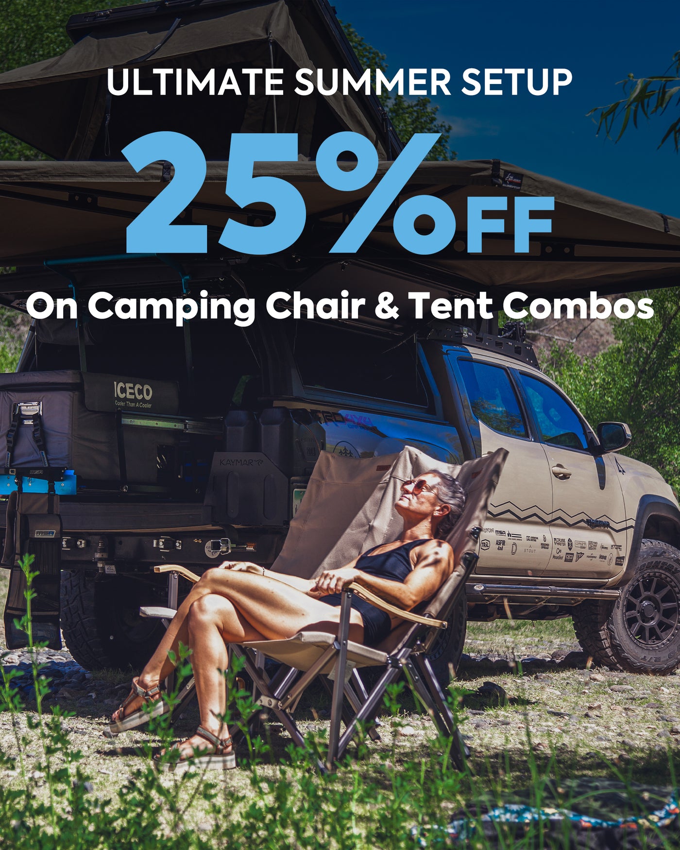 Portable Camping Outdoor Gear-Chairs Tents | ICECO – ICECOFREEZER