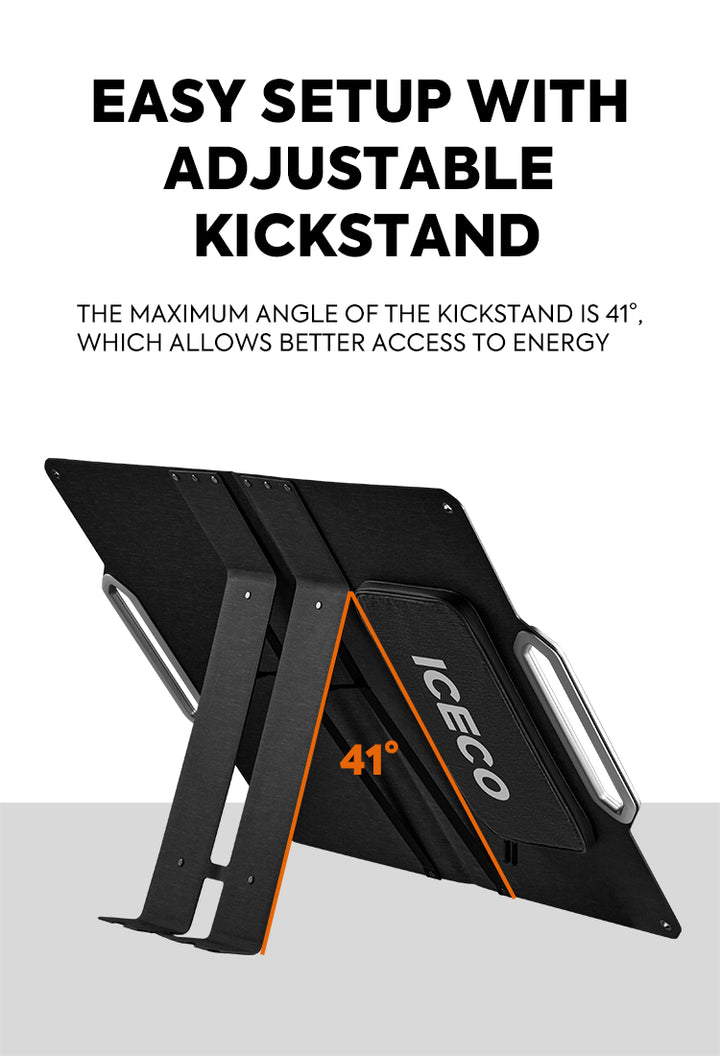 NEW! 80W Foldable Solar Panel | ICECO – ICECOFREEZER