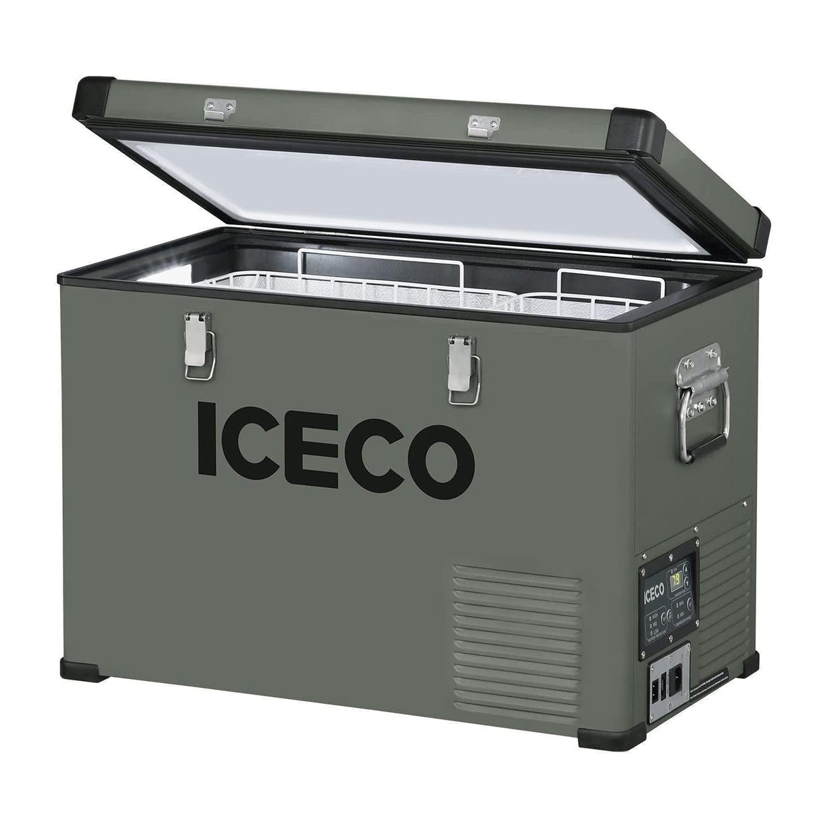 47QT VL45 Portable Fridge Metal Freezer 12V Refrigerator Car Fridge ...