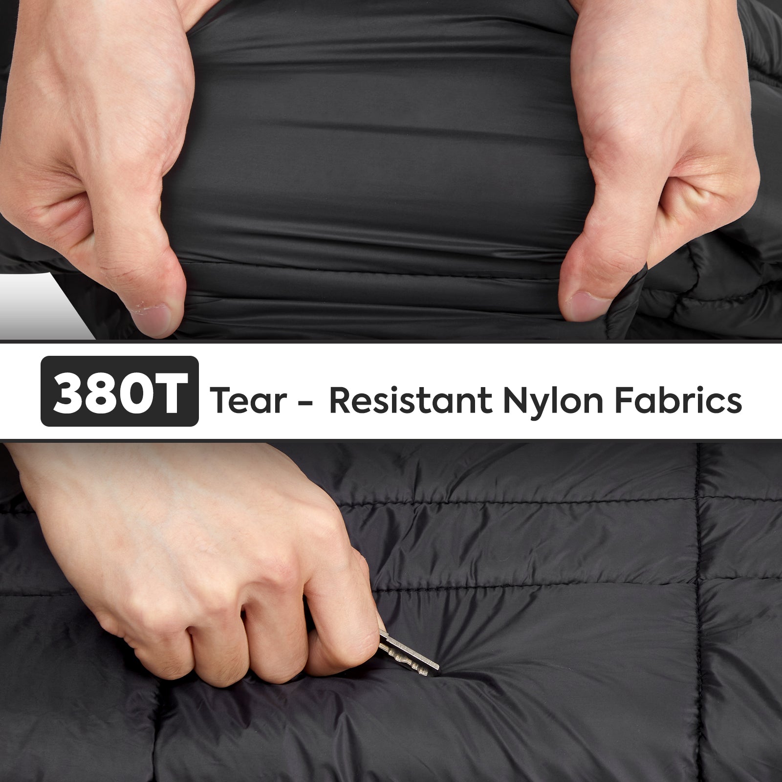 ICECO Camping Blanket, Travel Blanket, 500g Filling Cotton, Lightweight ...