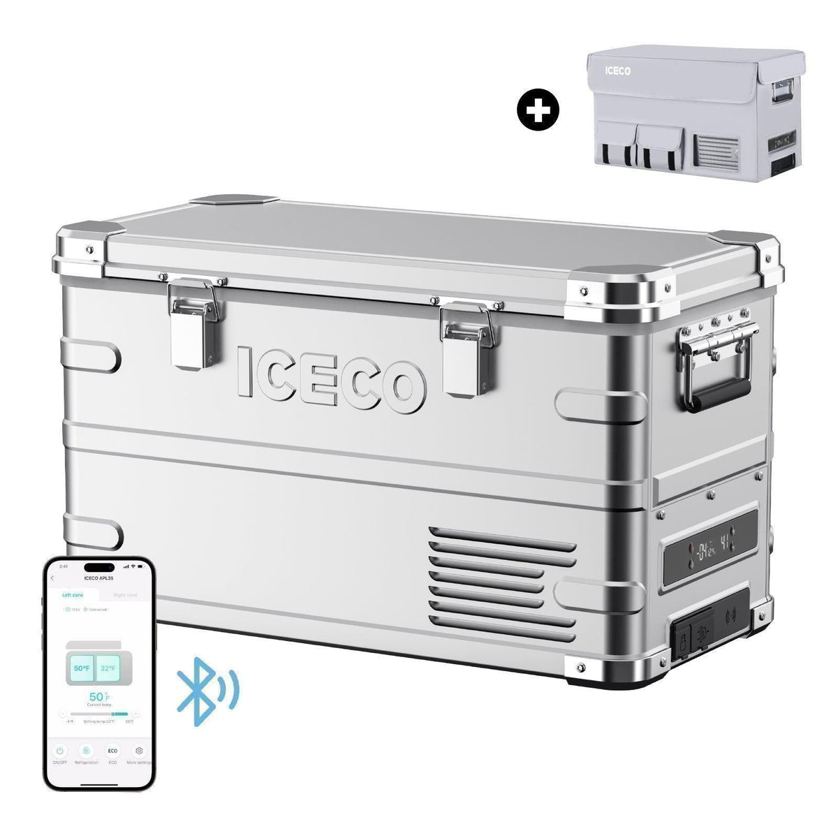 Dual Zone Car Camping Fridge Freezer | ICECO – ICECOFREEZER