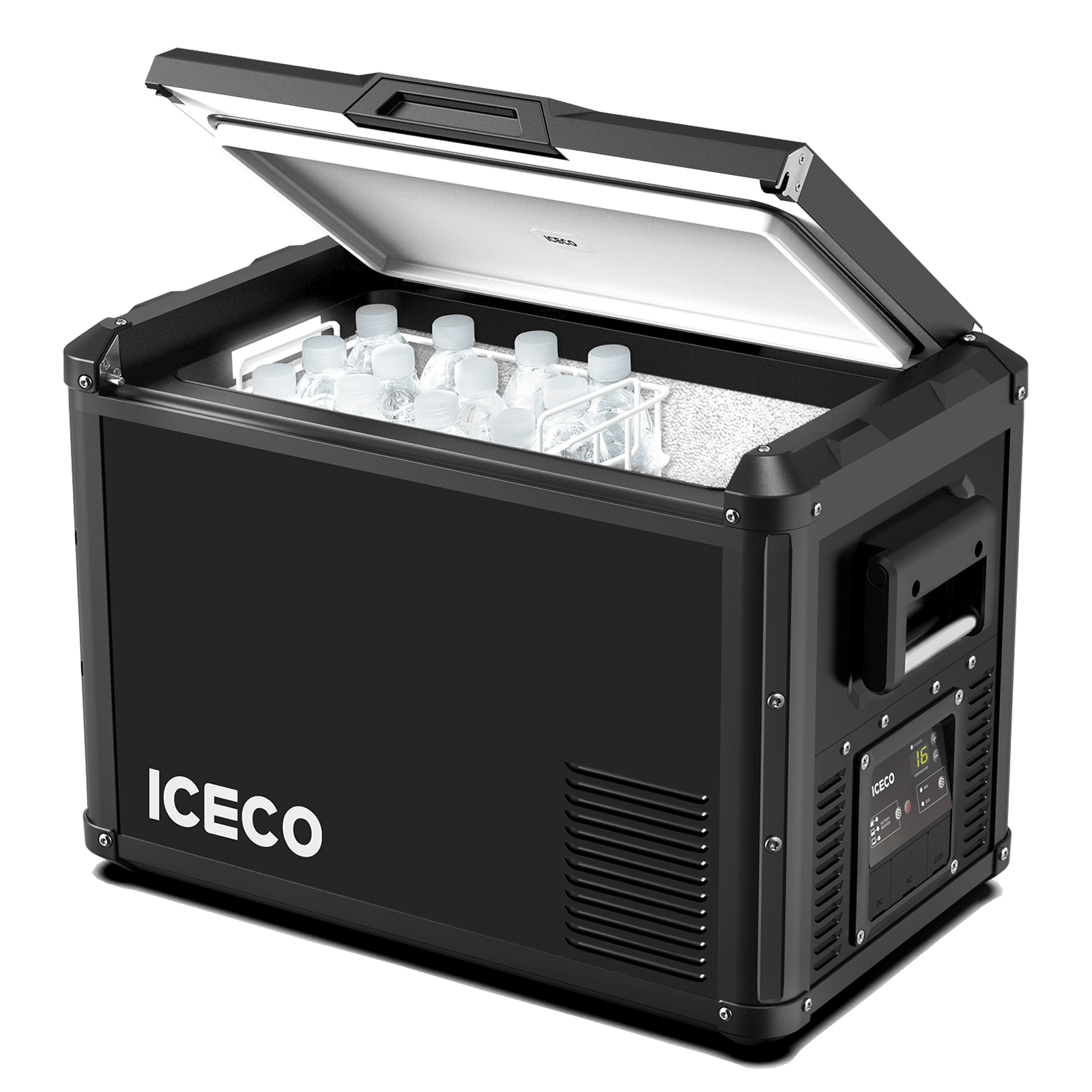 ICECO VL45ProS 12V Fridge Refrigerator Freezer with Slide For Outdoor ...