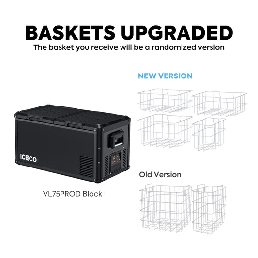 78qt VL75Pro Dual Zone 12V Refrigerator, Portable Freezer, Overland ...