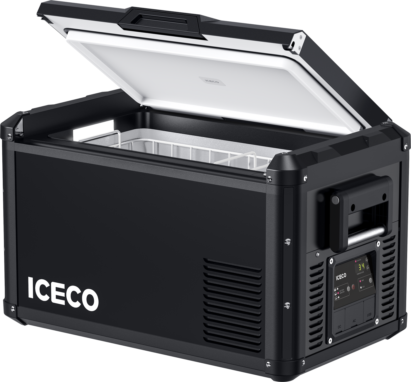 ICECO 37QT VL35ProS With Cover Portable Fridge Electric Cooler Home ...