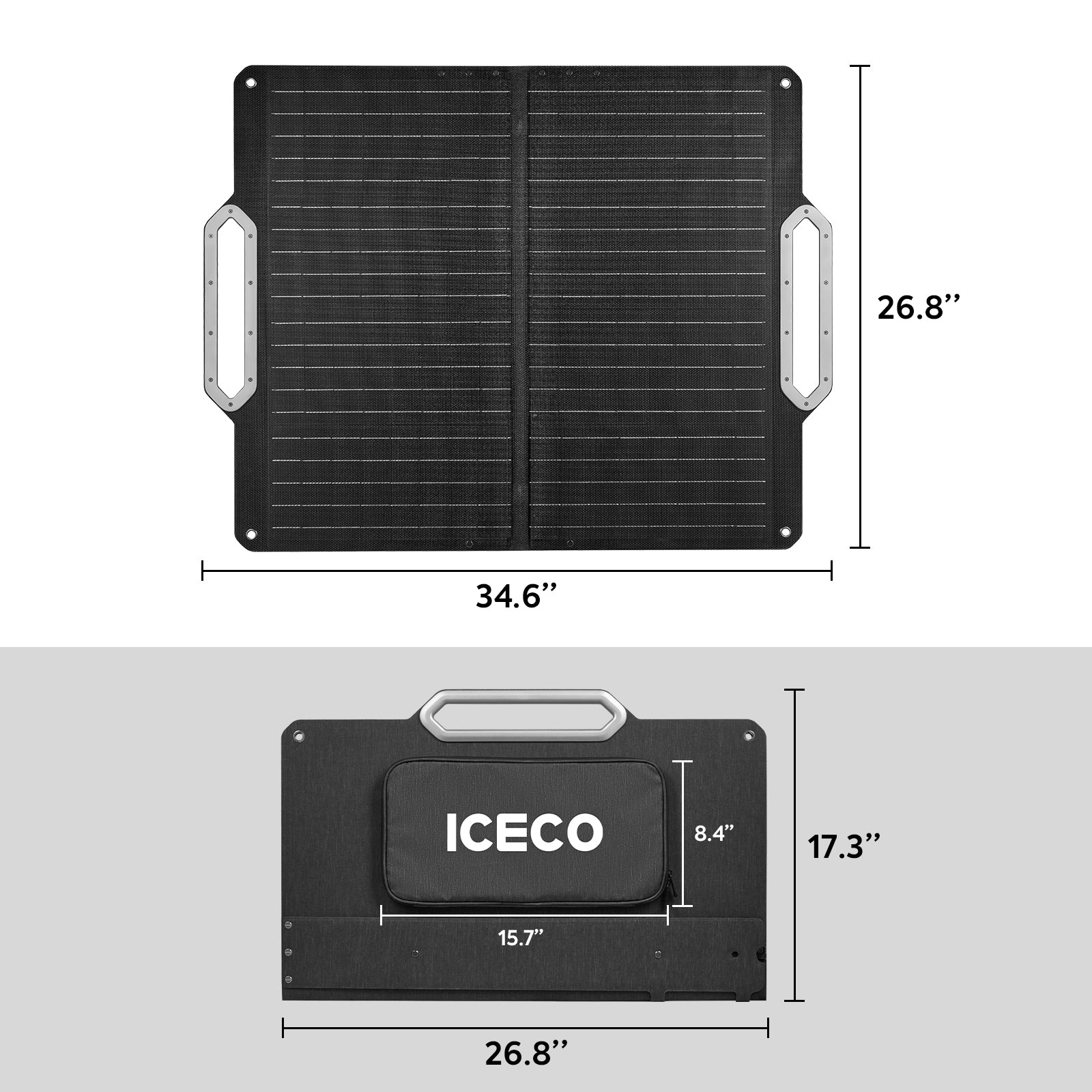 NEW! 80W Foldable Solar Panel | ICECO – ICECOFREEZER
